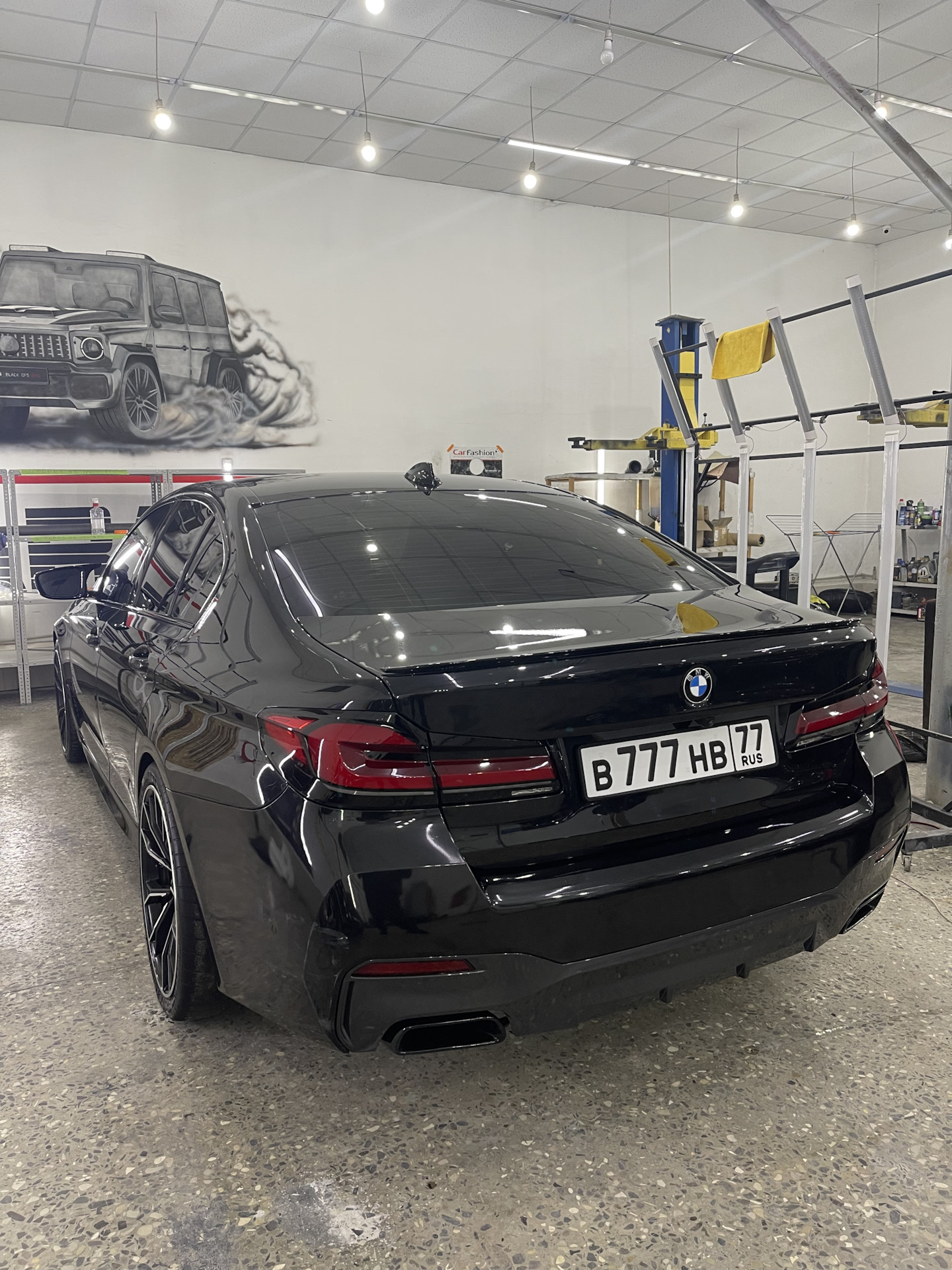 Фонари LCI и спойлер — BMW 5 series (G30), 2 л, 2019 года | стайлинг ...