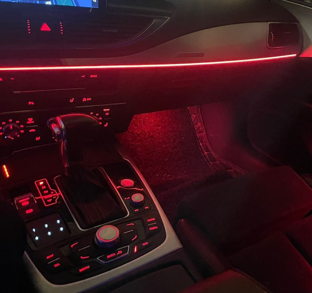 Звездное небо и контурная подсветка салона — Audi A7 Sportback (1G), 3 ...