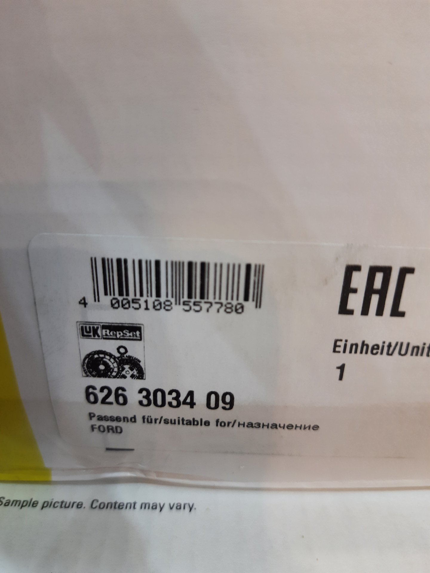 Маховик, выжимной, комплект сцепления LUK на форд транзит 2.4 tdci ...