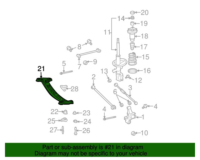 5120633100 Балка подвески задняя Camry TOYOTA LEXUS | Запчасти на DRIVE2