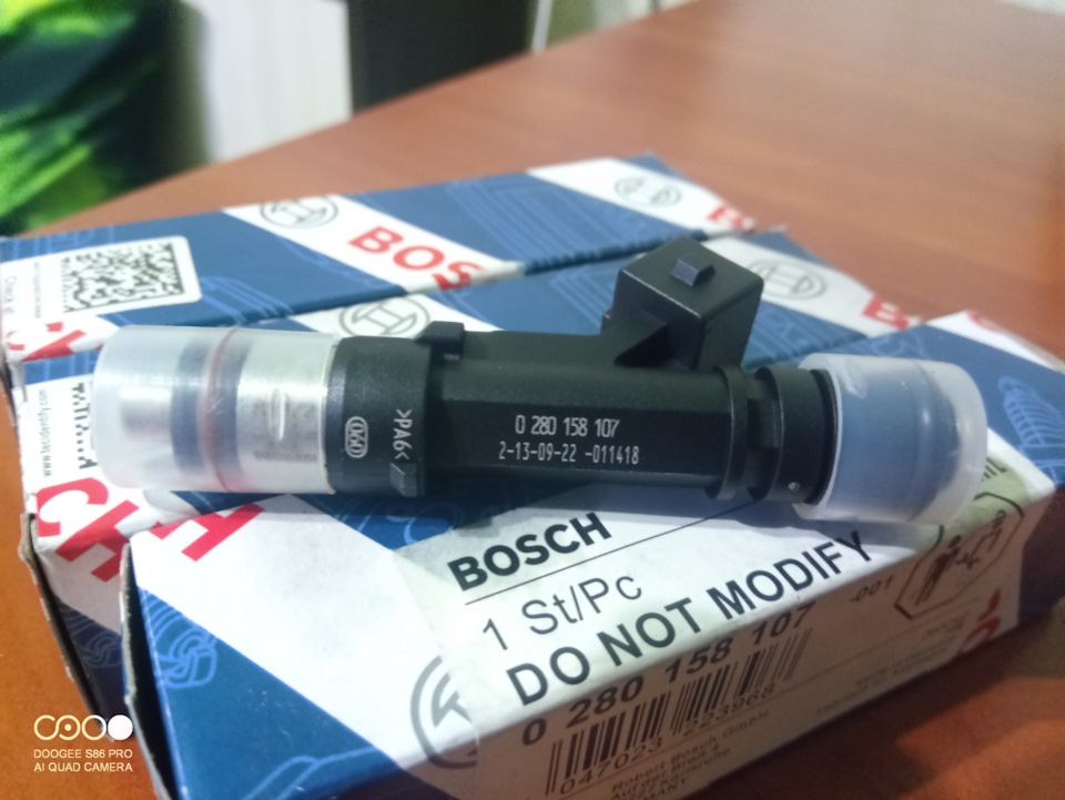 0280158107 Форсунка бензиновая BOSCH | Запчасти на DRIVE2