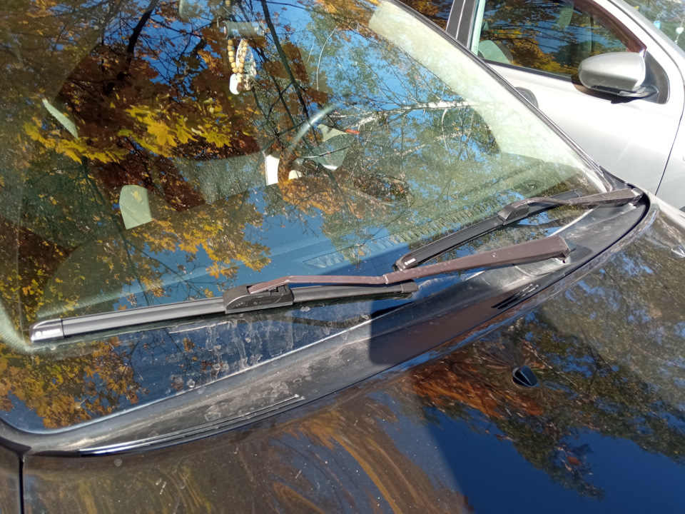 Щетки стеклоотчистиля bosсh — Toyota Avensis II, 2 л, 2007 года ...