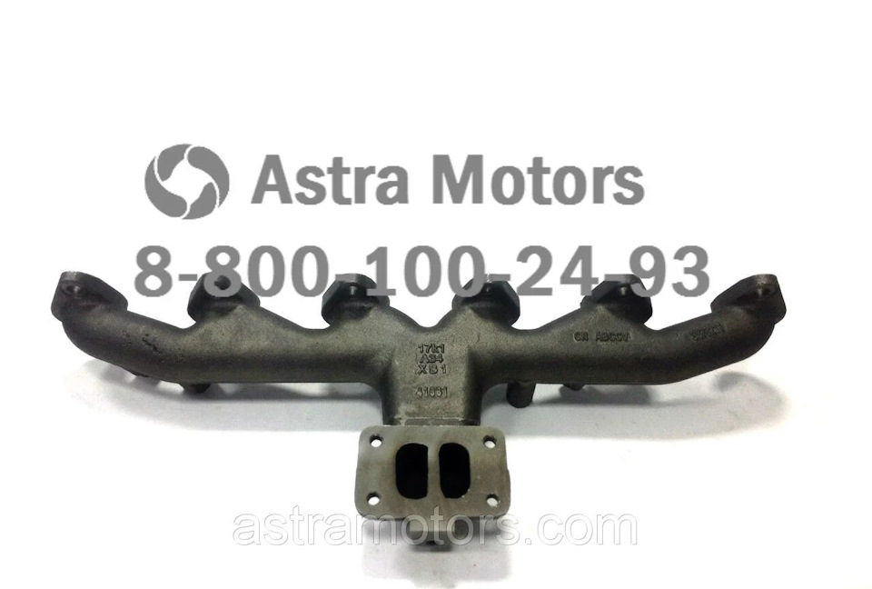 Коллектор выпускной на Cummins 6ISBe 3878211 3979211 4898113 — Астра ...