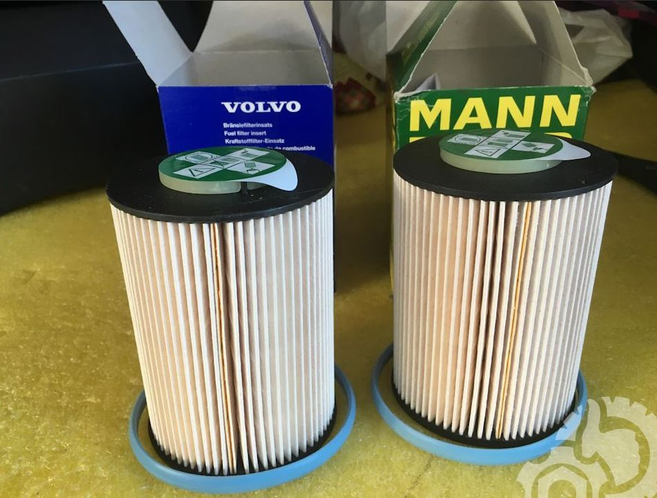 ★Топливный фильтр (сравниваем)★ — Volvo XC60 (1G), 2,4 л, 2015 года ...
