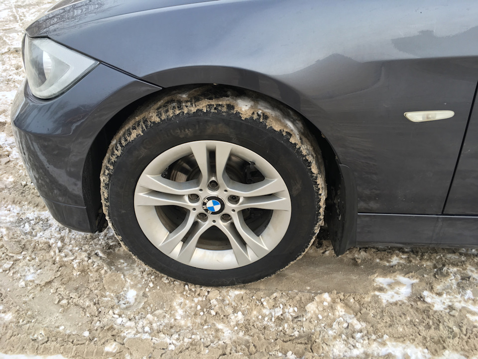 Брызговики — BMW 3 series (E90), 2 л, 2005 года | визит на сервис | DRIVE2
