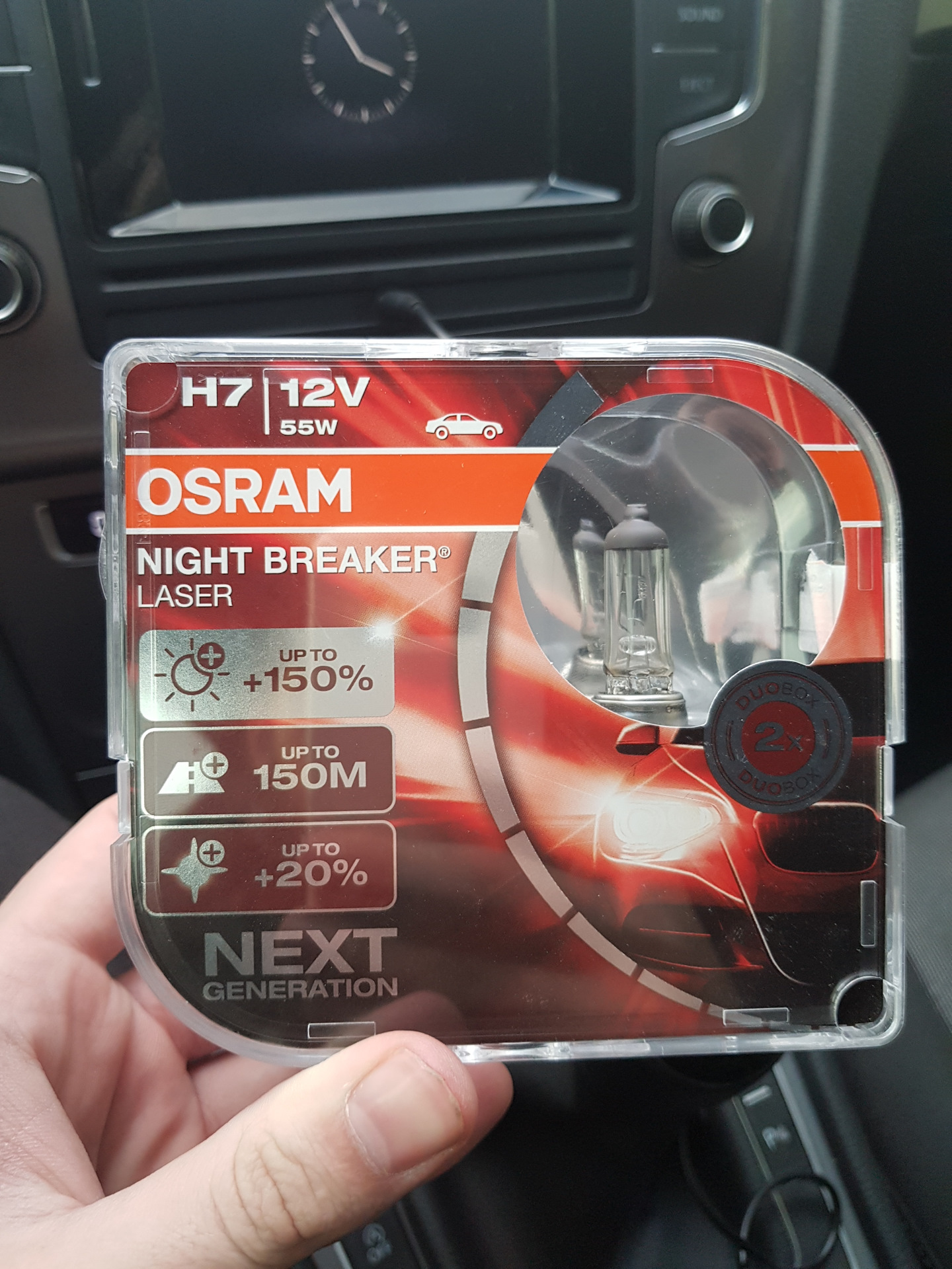 §6 Установка ламп Osram Night Breaker laser(+150%) — Volkswagen Golf ...