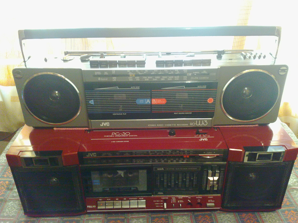 JVC RC — W 3 LB & JVC PC — 30 — Сообщество «Клуб Почитателей Кассетных ...