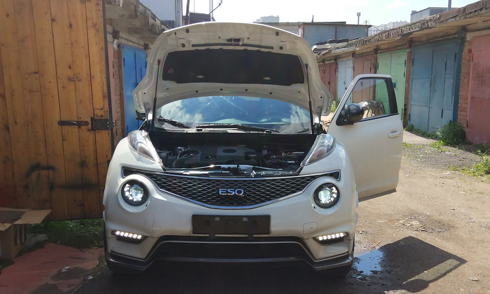 Встречайте, возможно первый ESQ) — Nissan Juke (1G), 1,6 л, 2013 года ...