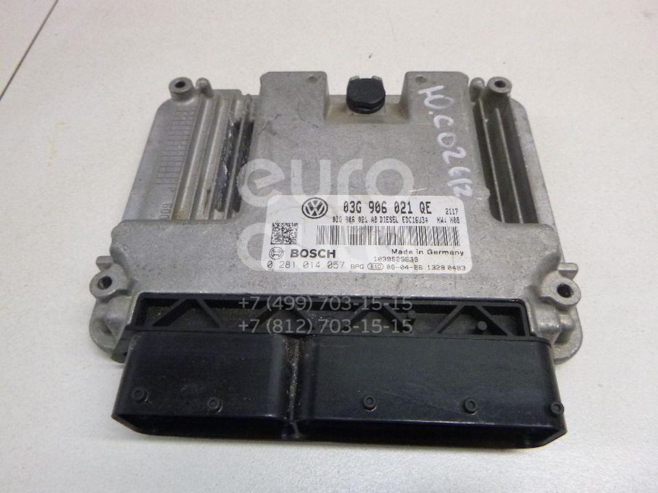 03G906021AB Блок управления двигателем для Volkswagen Passat VAG ...