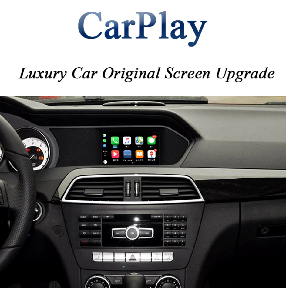 CarPlay Android Auto — Mercedes-Benz C-Class (W204), 1,6 л, 2013 года | тюнинг | DRIVE2