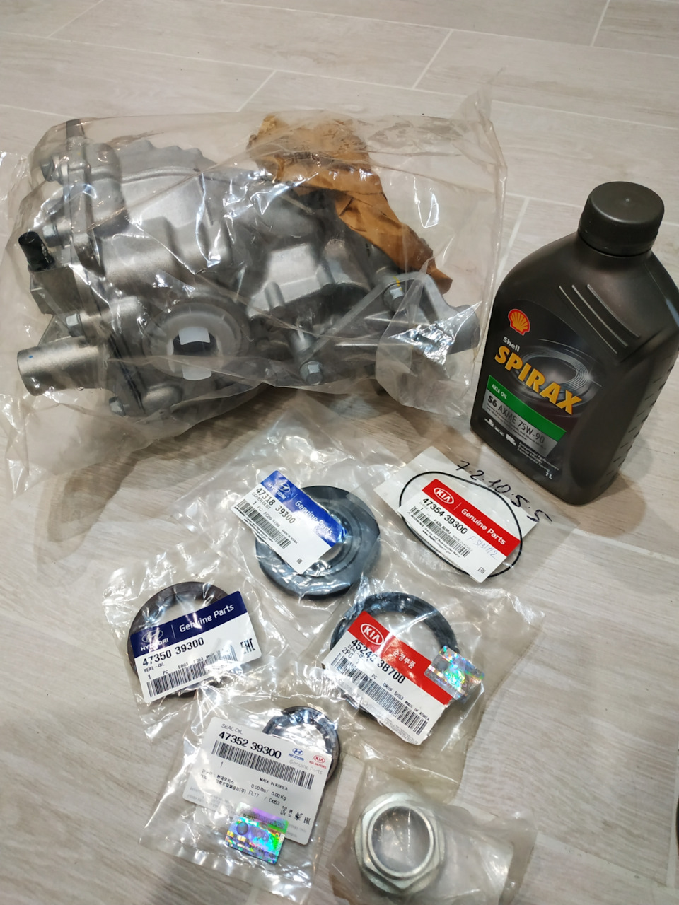 452453B700 Уплотнительное кольцо блока цилиндров KIA HYUNDAI | Запчасти ...