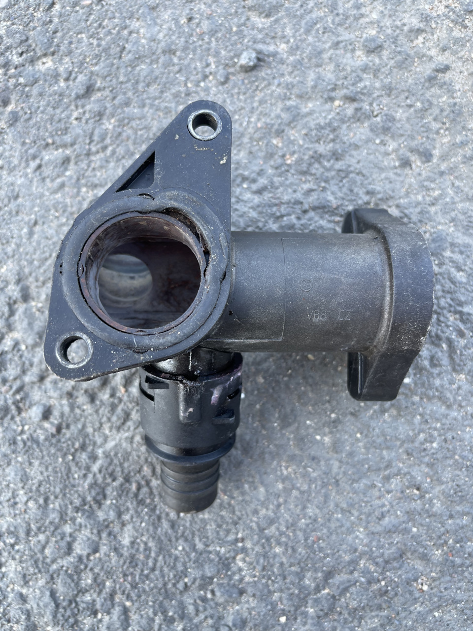 Замена тройника ОЖ — Volkswagen Passat B5, 1,8 л, 2000 года | поломка ...