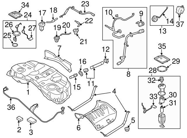 33041D2000 Блок управления топливным насосом KIA HYUNDAI | Запчасти на ...