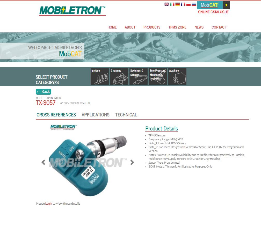 Очередная замена датчика давления в шинах. Mobiletron TX- S057. — Opel Antara, 2 л, 2008 года ...