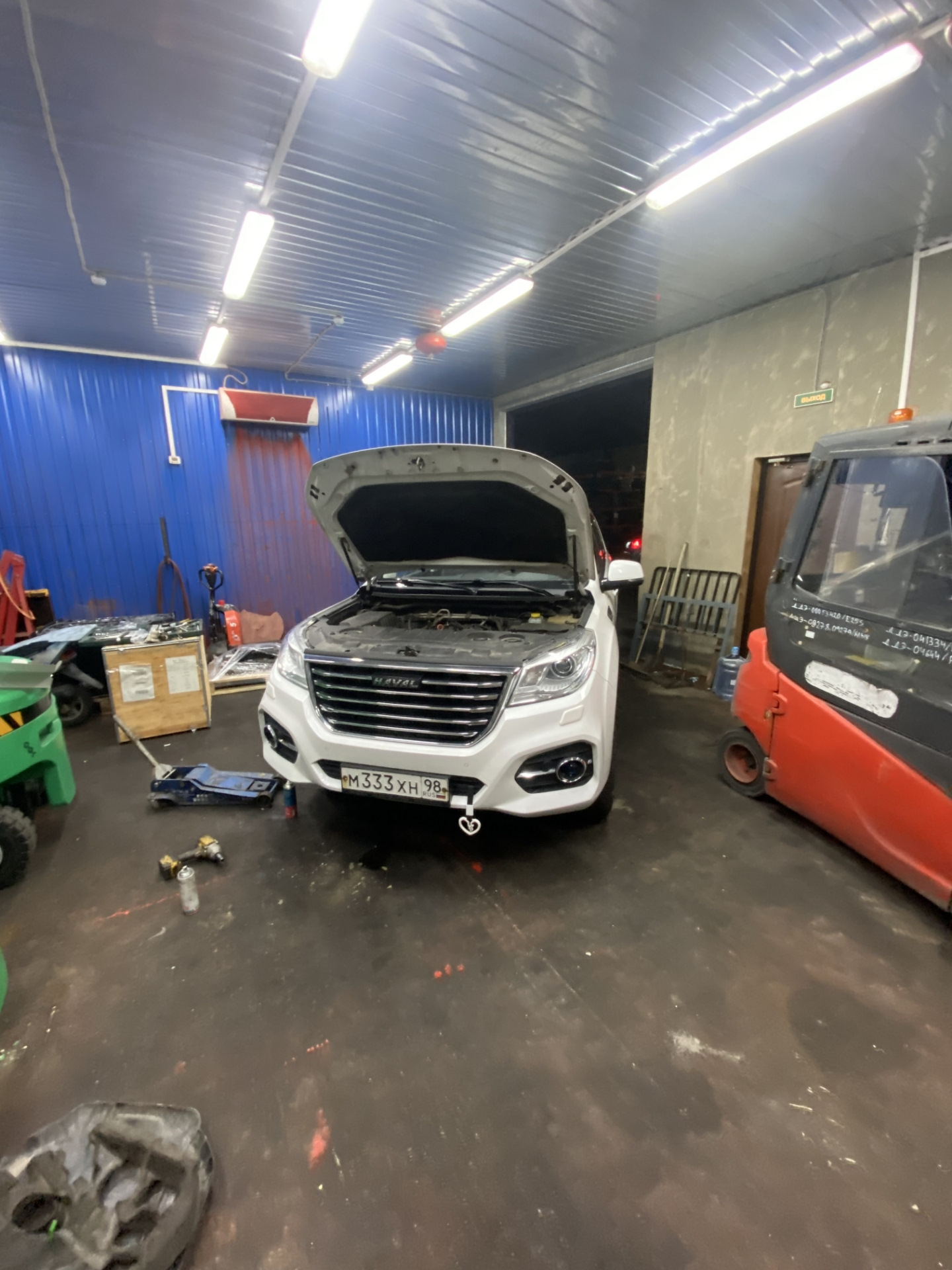 Замена свечей, наблюдение за температурой — Haval H9 (1G), 2 л, 2019 ...