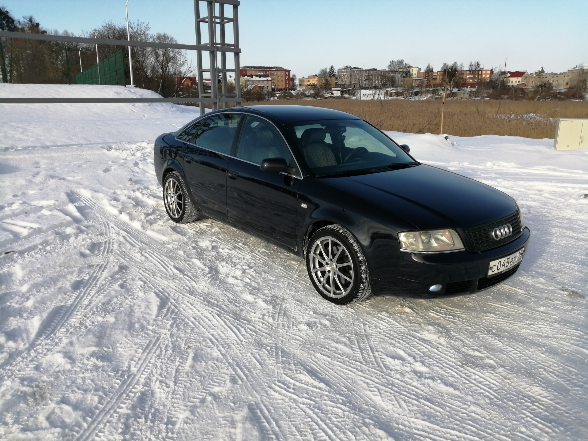 Просто фото (зима) — Audi A6 (C5), 2,5 л, 2003 года | фотография | DRIVE2