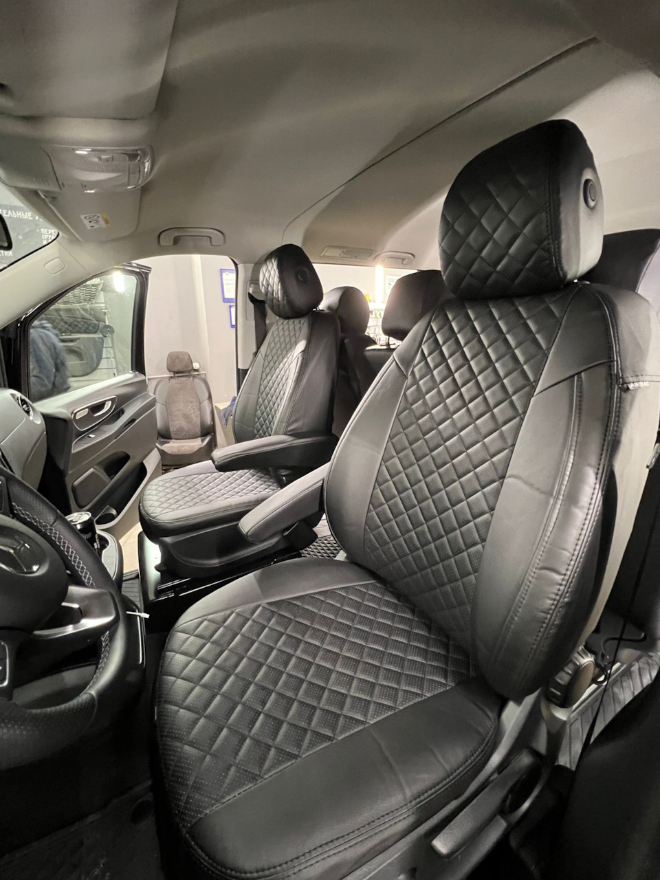 Авточехлы на Мерседес Вито (W447) 8 мест — АВТОПИЛОТ на DRIVE2