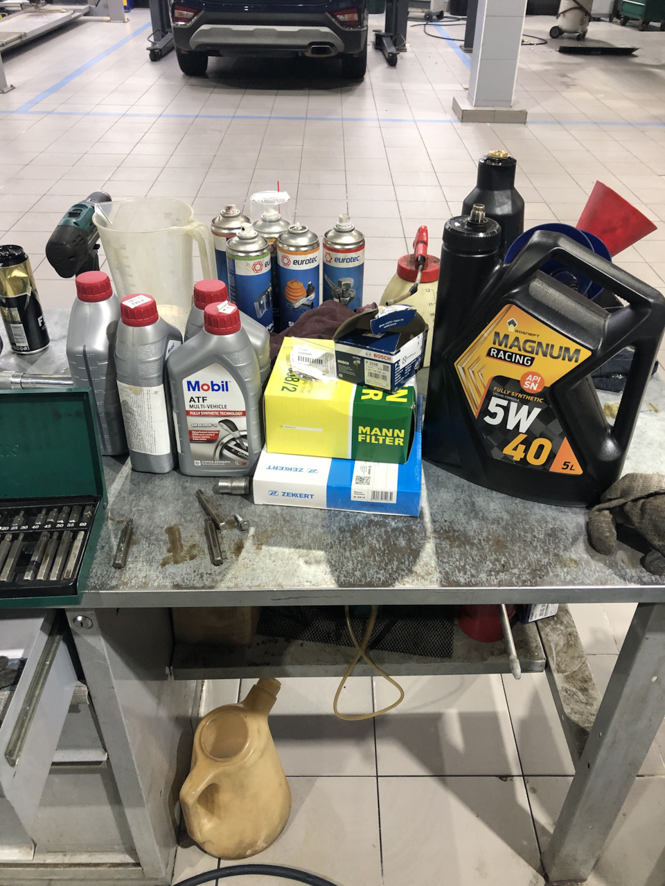 ТО-6 + Замена масла в АКПП(частичная) — Renault Sandero Stepway (2G), 1 ...