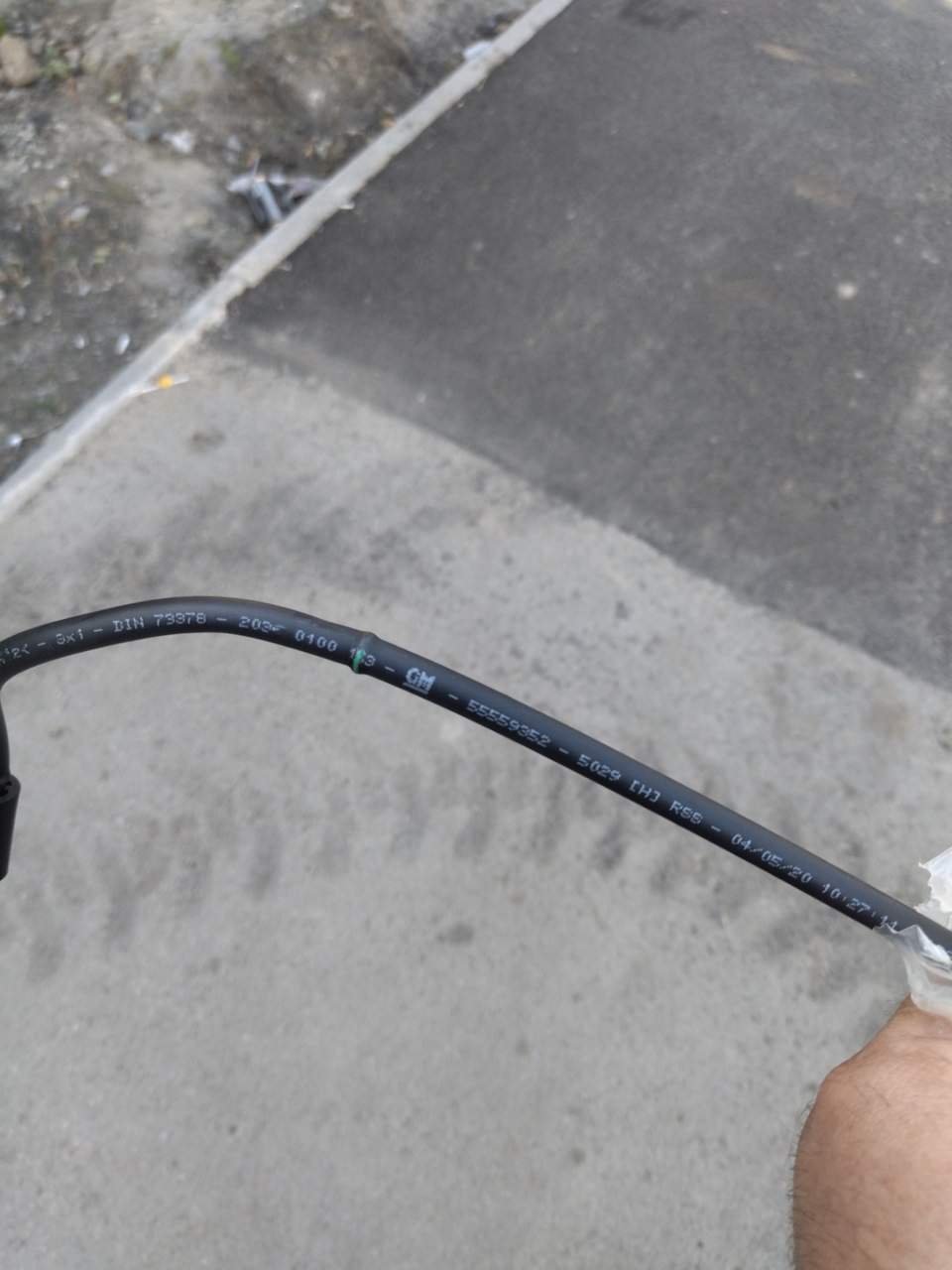 55559352 трубка подогрева дроссельной заслонки GM | Запчасти на DRIVE2