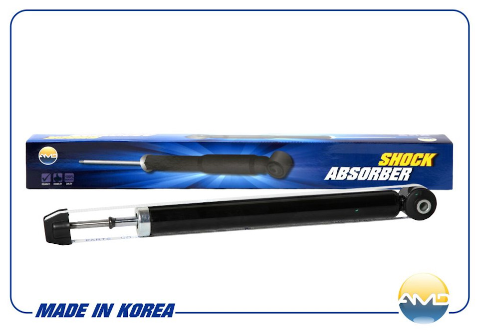 Задние амортизаторы AMDSA139 — Hyundai Getz, 1,4 л, 2009 года ...