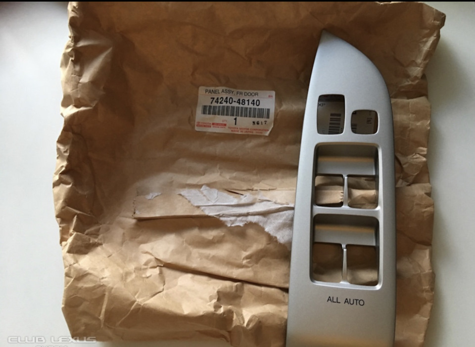 Защита накладок стеклоподъемников🔝💪🏼👍🏻🥸 — Lexus RX (2G), 3,3 л, 2005 ...