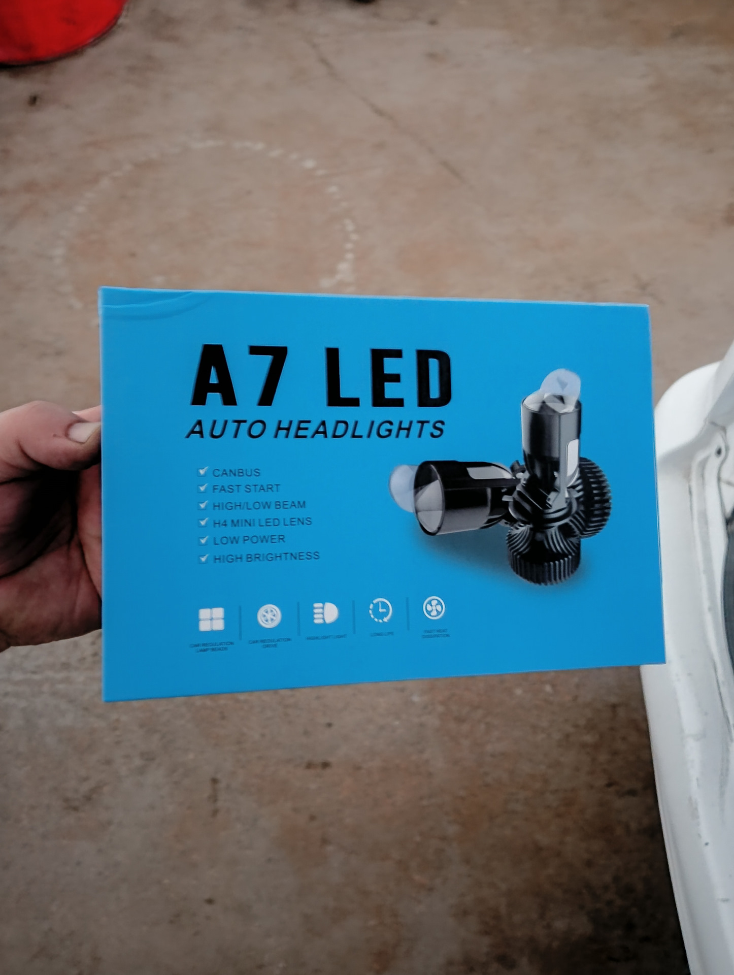 Светодиодные лампы H4, Bi-LED мини линзы H4 A7, Canbus — Nissan AD (Y11 ...