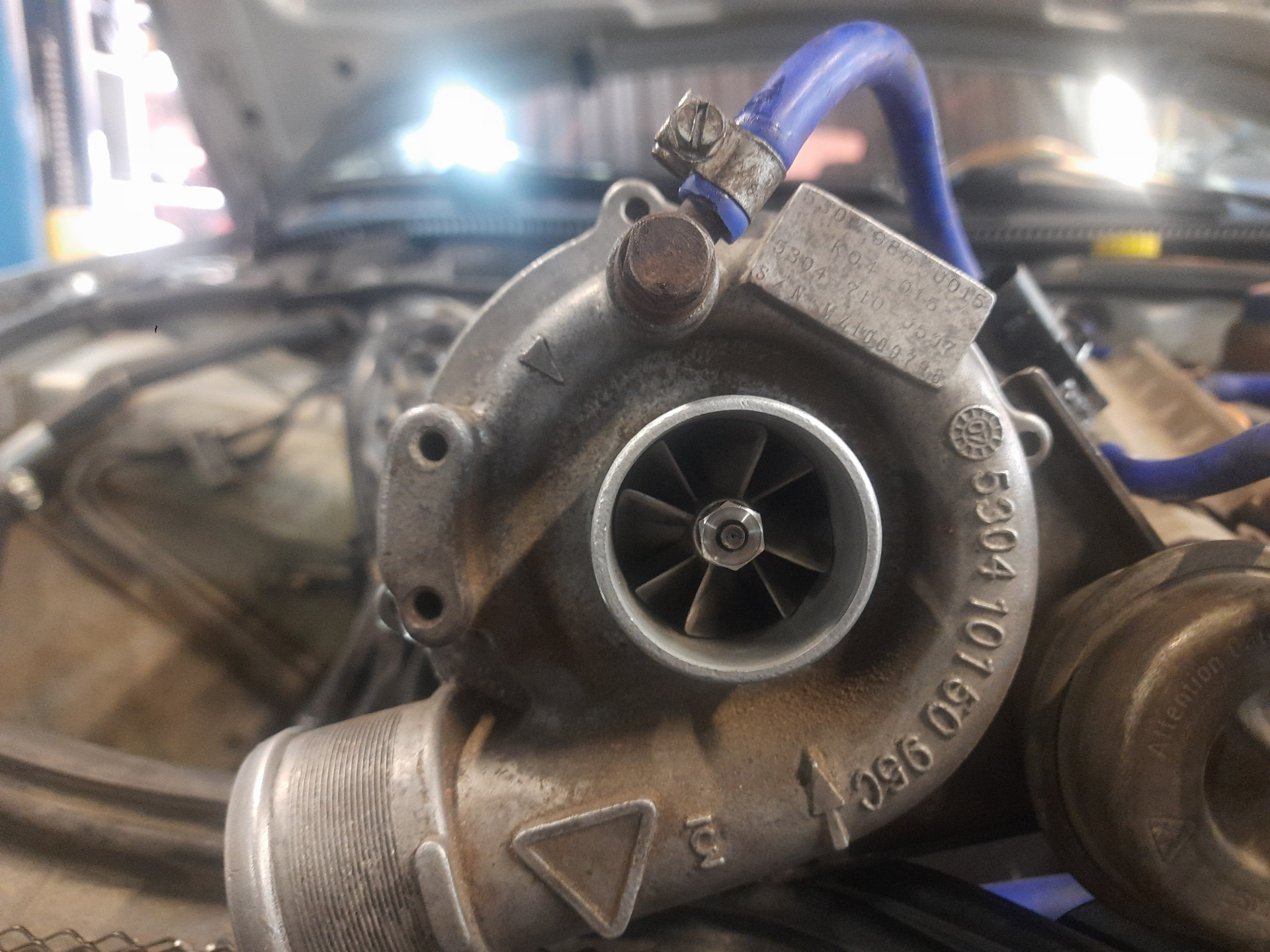 ЭБУ с шлз на дорестайл+ форсунки 0280155892+k04-15 — Volkswagen Passat ...