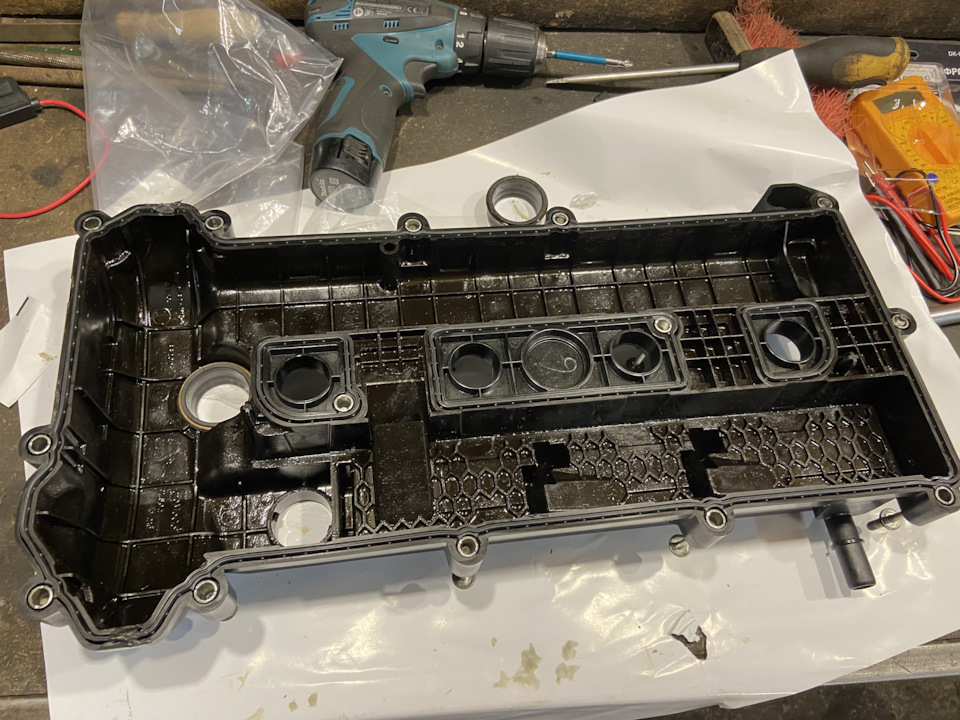 Замена прокладки клапанки и датчика фаз — Mazda 6 (2G) GH, 2,5 л, 2008 ...