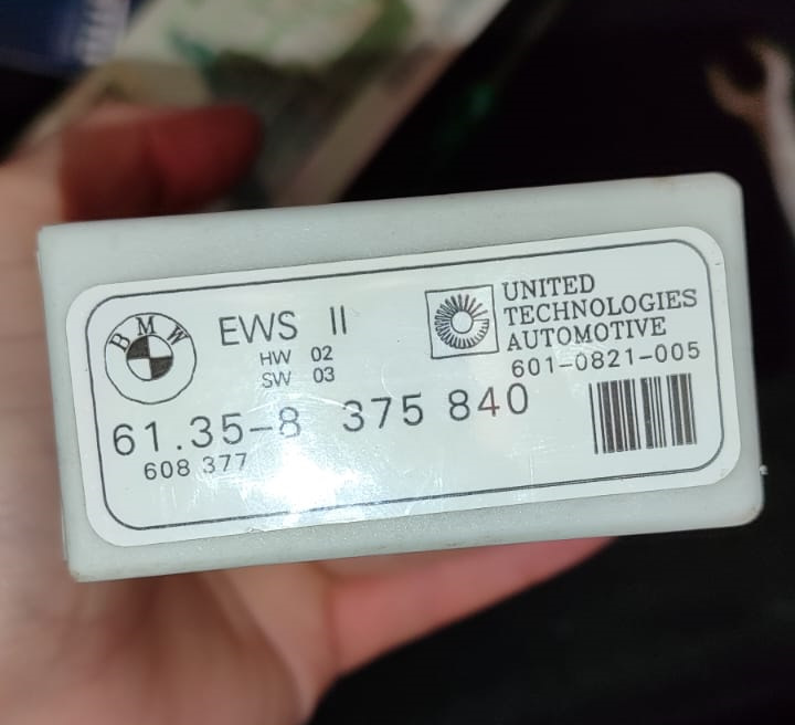 Борьба с EWS e39 — BMW 5 series (E39), 4,4 л, 1997 года | электроника ...