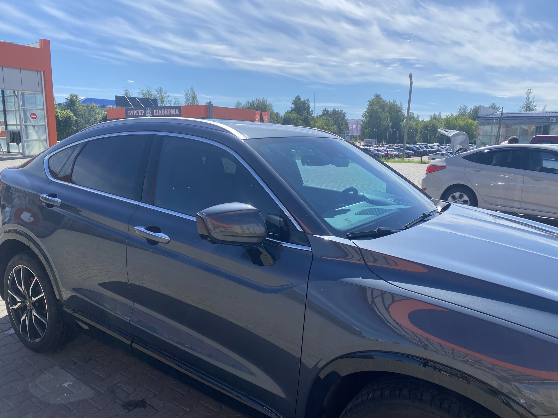 ТО-4 + Замена передних тормозов — Geely Tugella, 2 л, 2023 года ...