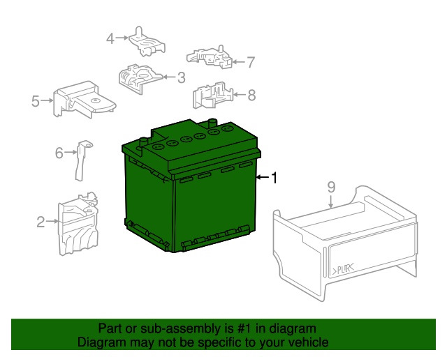 2880037130 Battery TOYOTA LEXUS | Запчасти на DRIVE2