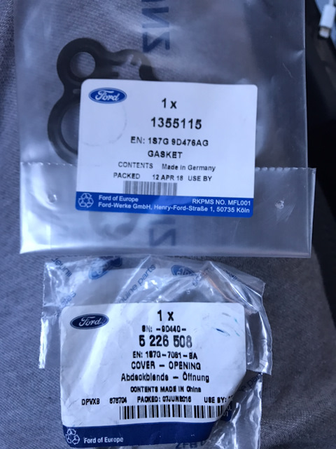 1355115 Прокладка клапана EGR / 1,8-2,5 Duratec HE 03~ Ford | Запчасти ...