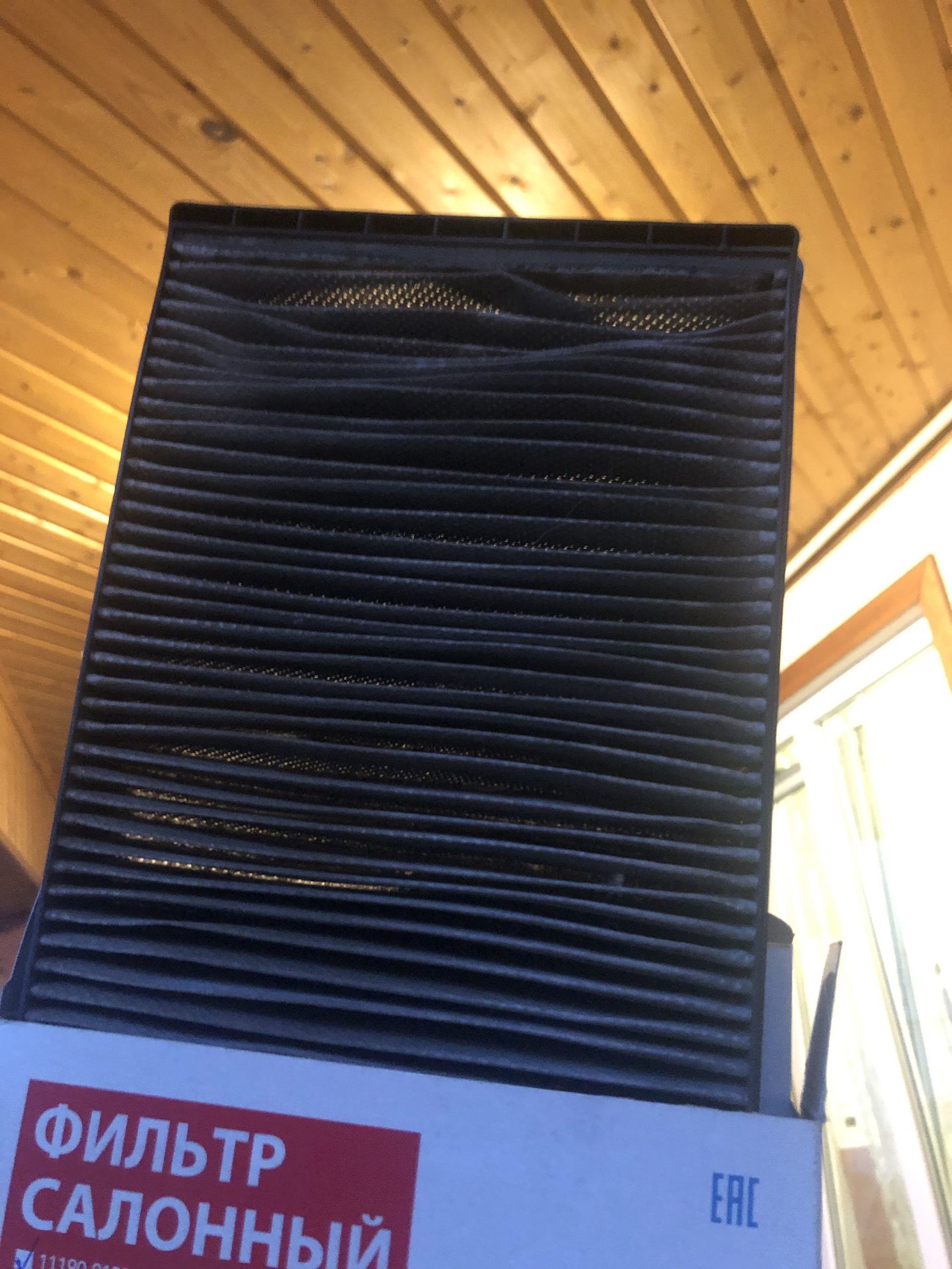 Замена фильтра салона — Lada Granta Sport, 1,6 л, 2016 года | плановое ...