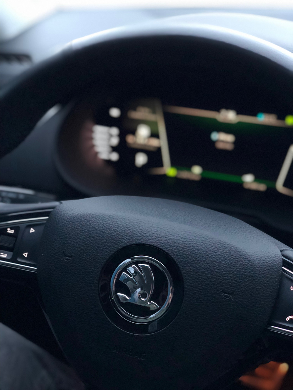 виртуальная приборная панель Active Info Display — Skoda Octavia A7 Mk3 ...