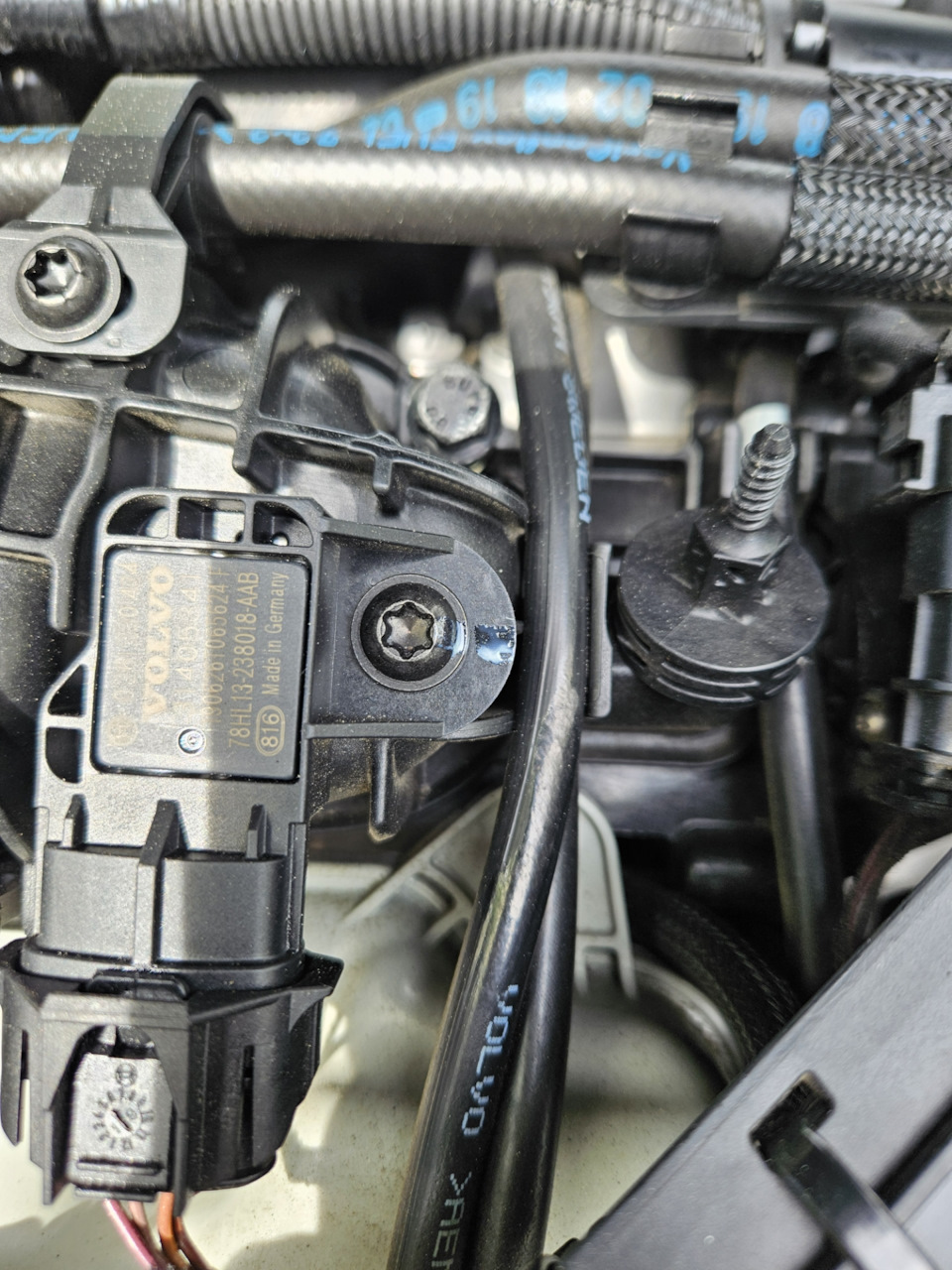 31405341 — PRESSURESENSOR VOLVO V60. Чистка датчик давления. — Volvo ...