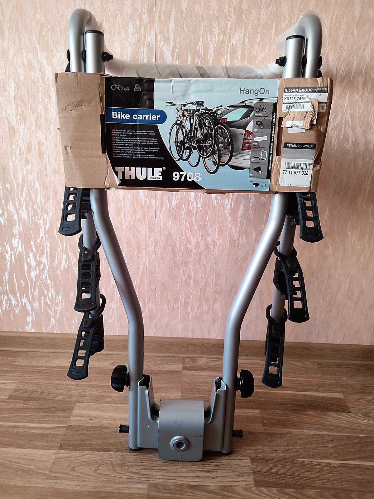 Велобагажник THULE 9708 или шведский подход к перевозке велосипедов ...