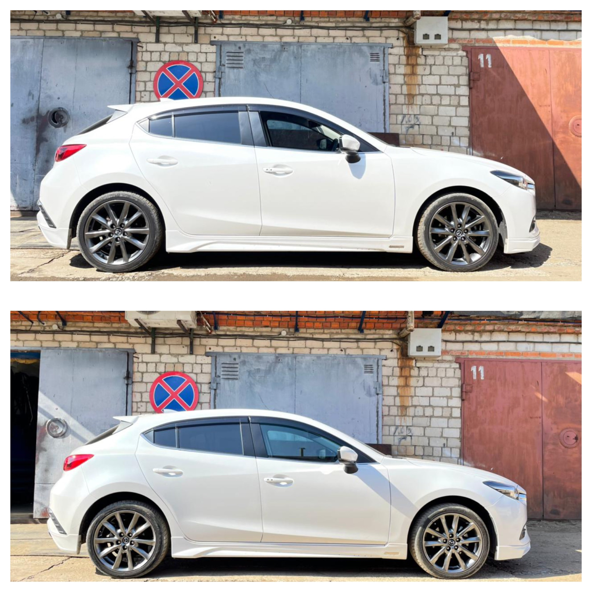 Приподнял — Mazda Axela (3G), 1,5 л, 2017 года | тюнинг | DRIVE2