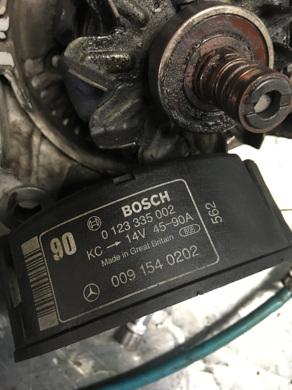 Замена генератора и другое — Mercedes-Benz C-Class (W202), 1,8 л, 1995 ...