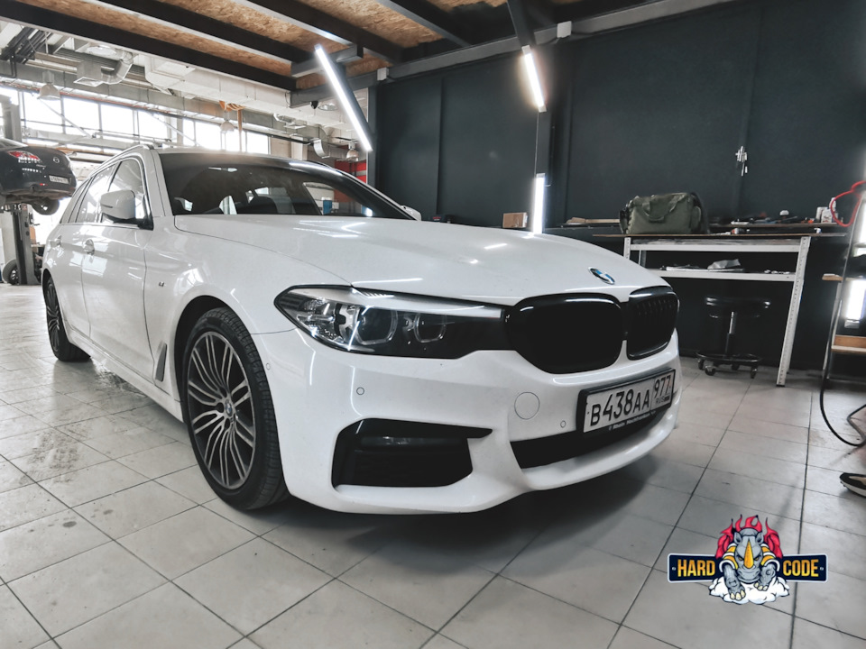 Отключение мочевины (Adblue) и ЕГР на BMW 520d G31 с двумя турбинами ...