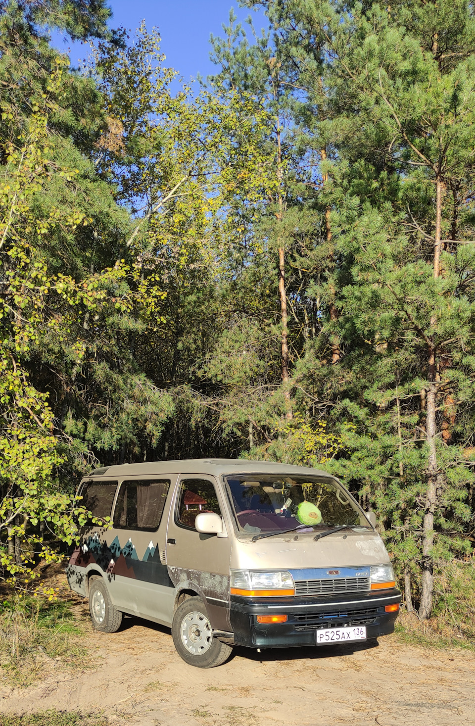 Новенькое… — Toyota HiAce (H100), 2,4 л, 1989 года | визит на сервис ...