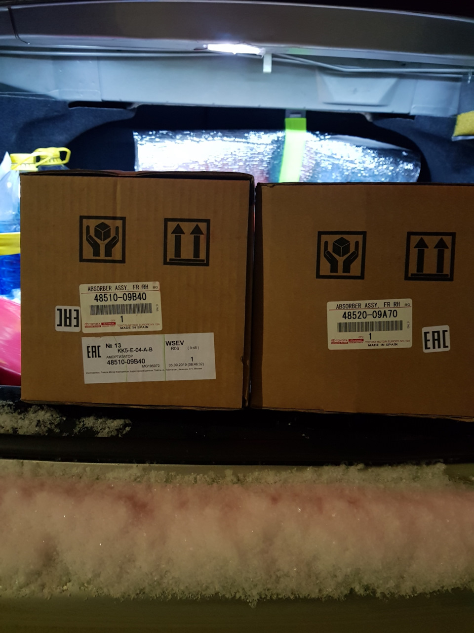 4852009A70 СТОЙКА ПЕРЕДНЯЯ ЛЕВ. TOYOTA LEXUS | Запчасти на DRIVE2