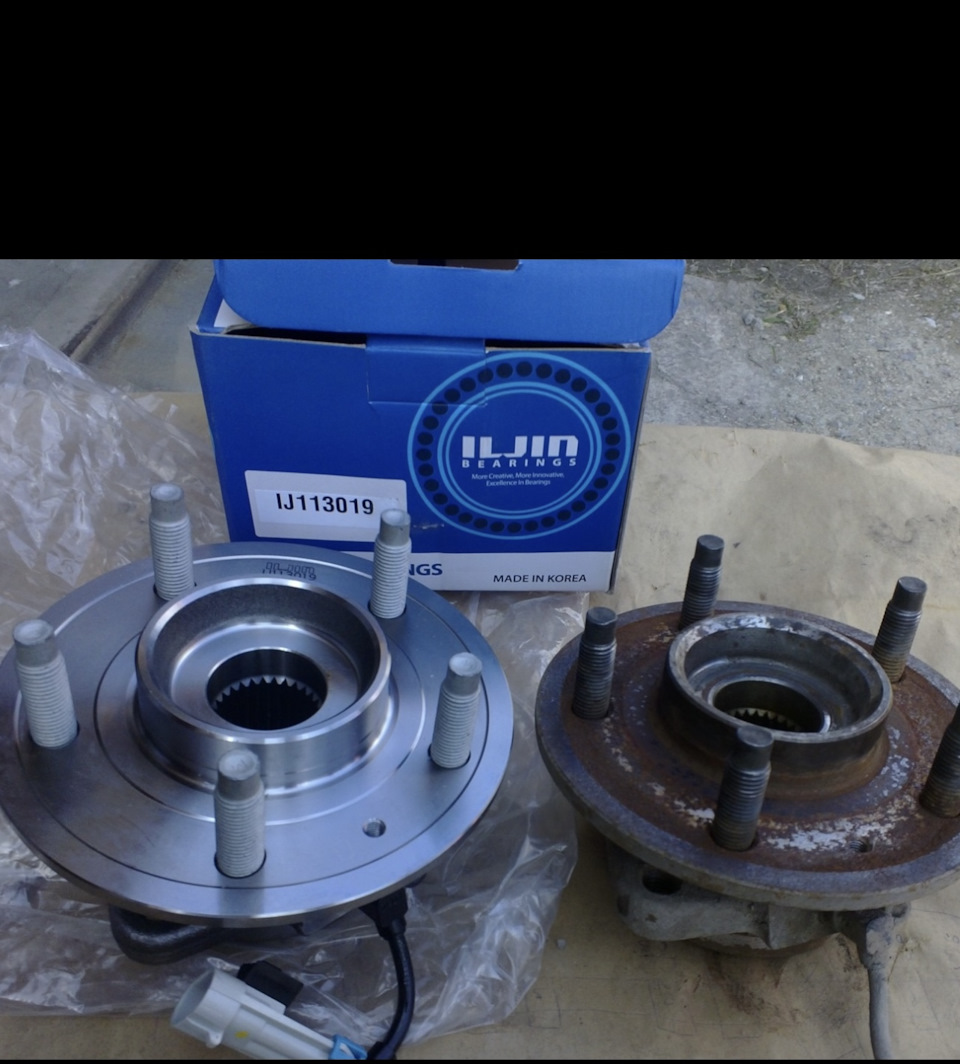 IJ113019 Подшипник пер.ступ.[ступица]+ABS ILJIN | Запчасти на DRIVE2