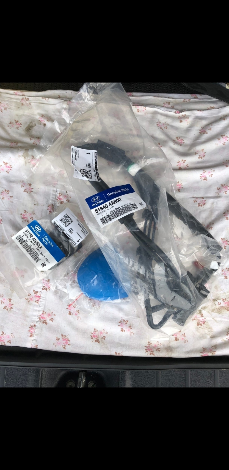 518404A800 Шланг тормозной системы KIA HYUNDAI | Запчасти на DRIVE2