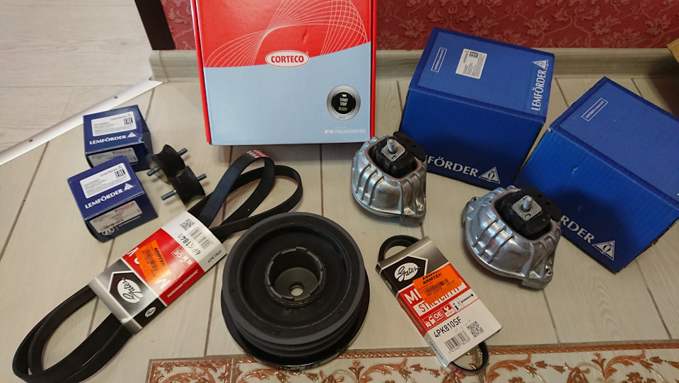 ТО. 04.2020. Двигатель — BMW 3 series (E90), 2 л, 2005 года | плановое ...