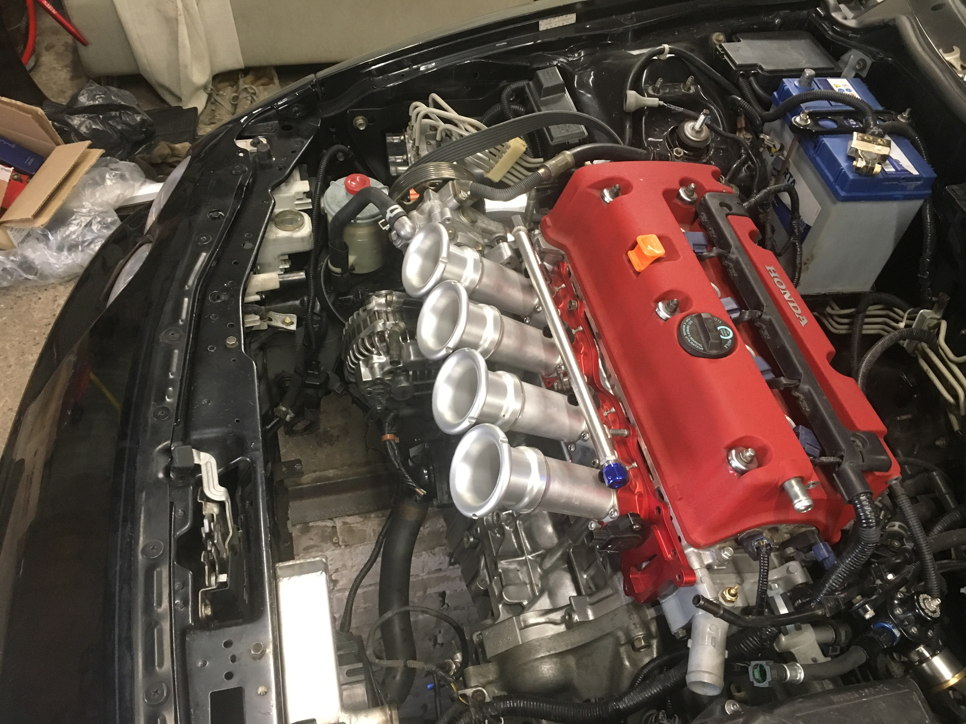 Swap K24A — Acura Integra Type R, 2 л, 2001 года | тюнинг | DRIVE2