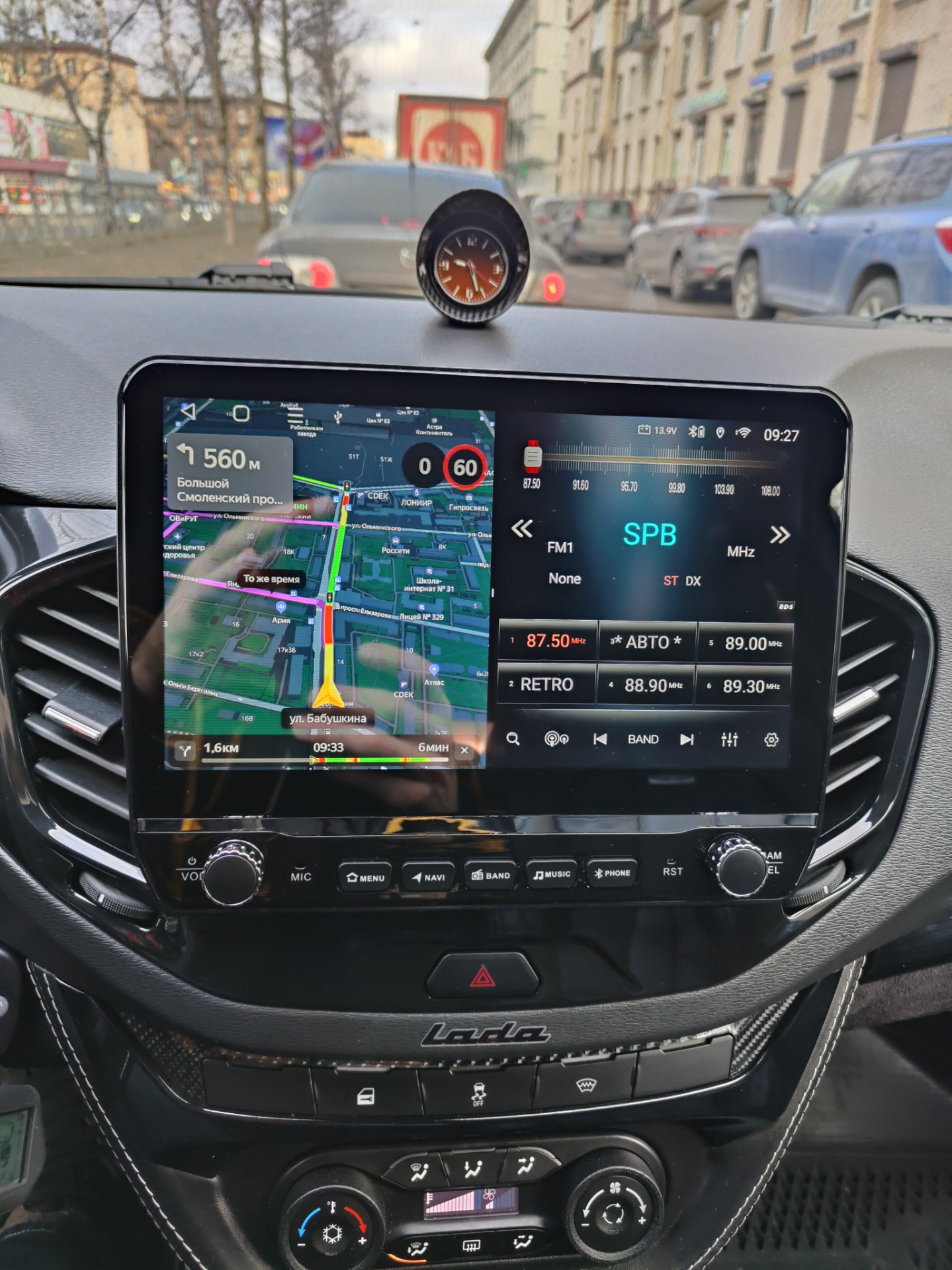 Новая магнитола TOPWAY TS18, 4/64 — Lada Vesta SW Cross (1G), 1,6 л ...