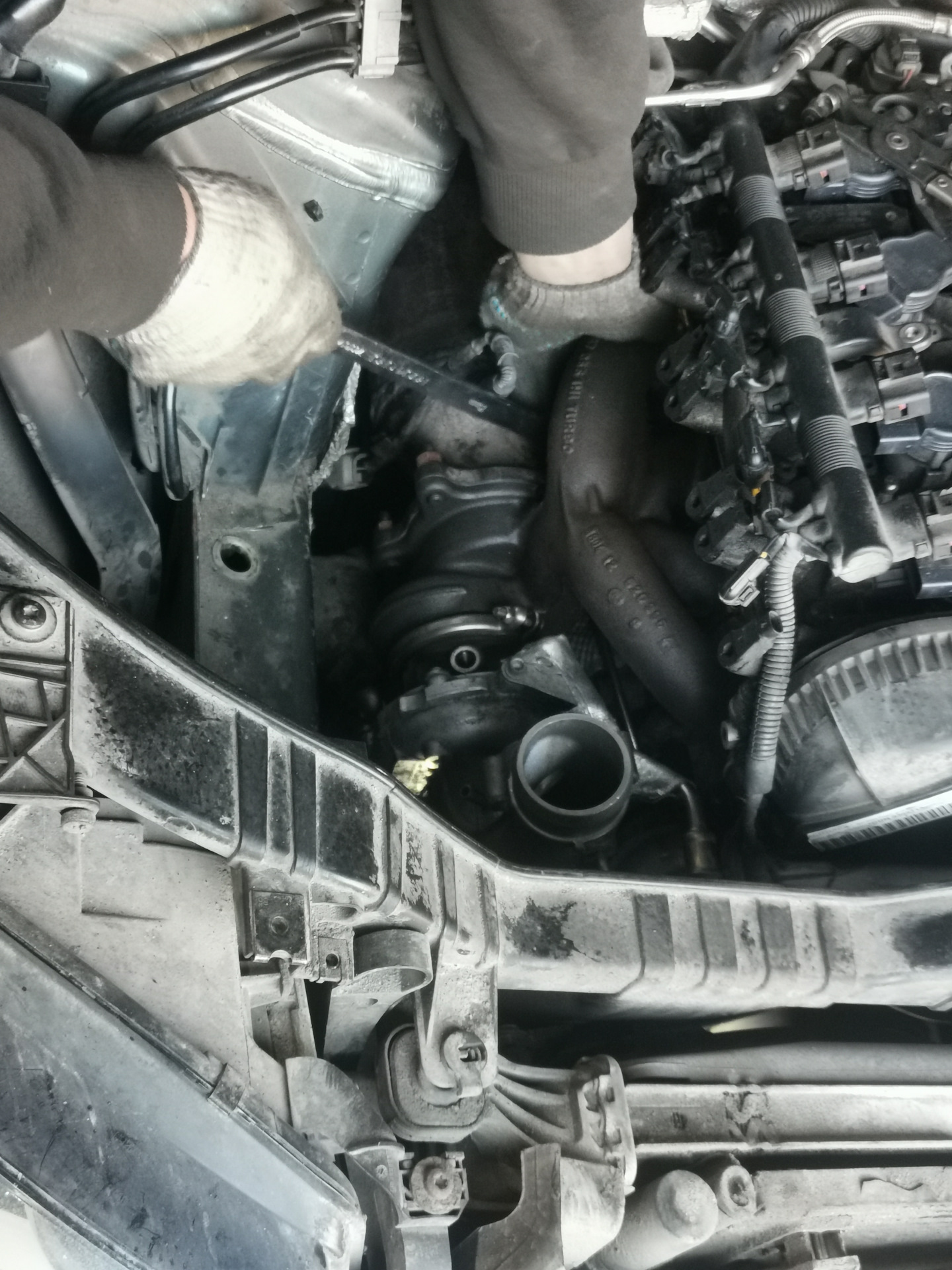 Не дует турбина, ошибка P0299. Часть 2. — Audi A4 Allroad (B8), 2 л ...