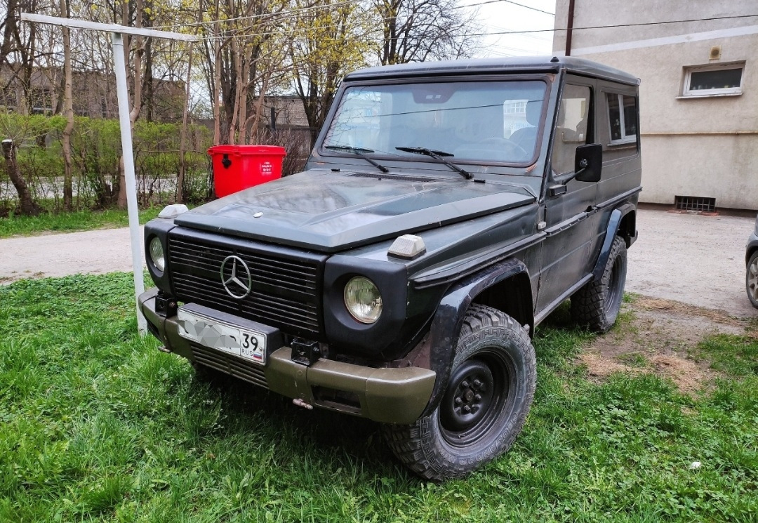 4 месяца спустя — Mercedes-Benz G-Class (W460/W461), 2,4 л, 1982 года ...