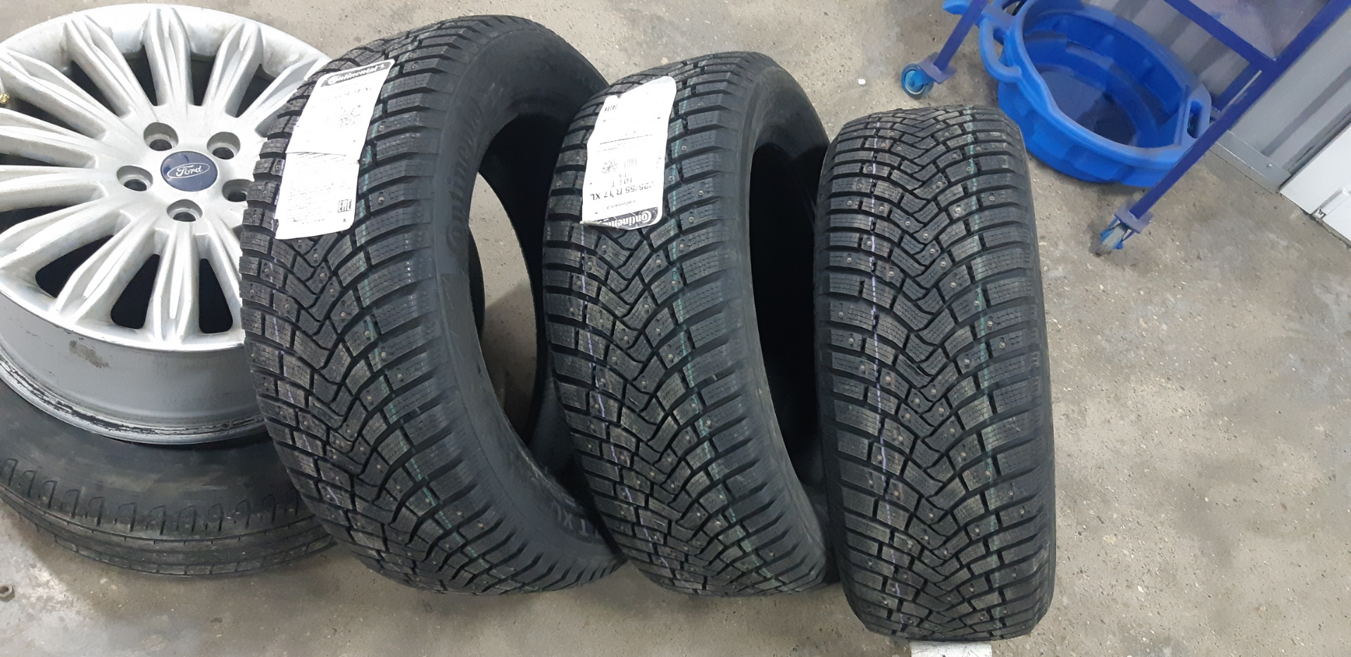 Шины Continental ice contact 3 — Ford Mondeo V, 2,5 л, 2016 года | шины ...