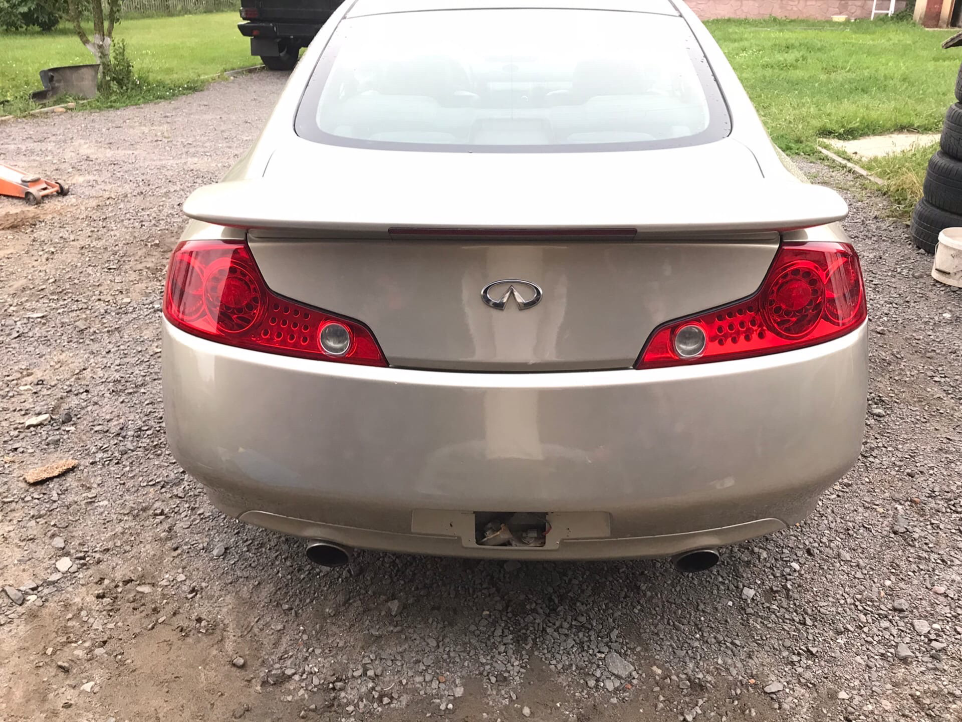 •8• Spoiler original g35 coupe — Infiniti G35 Coupe, 3,5 л, 2003 года ...